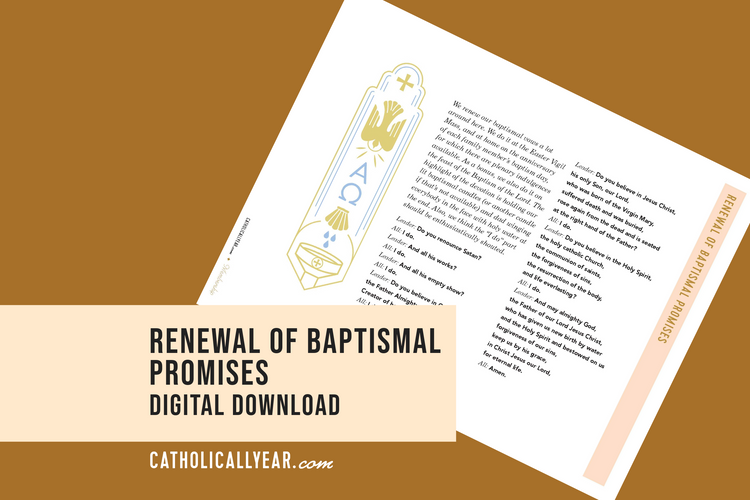 Baptism – The Catholic All Year Marketplace